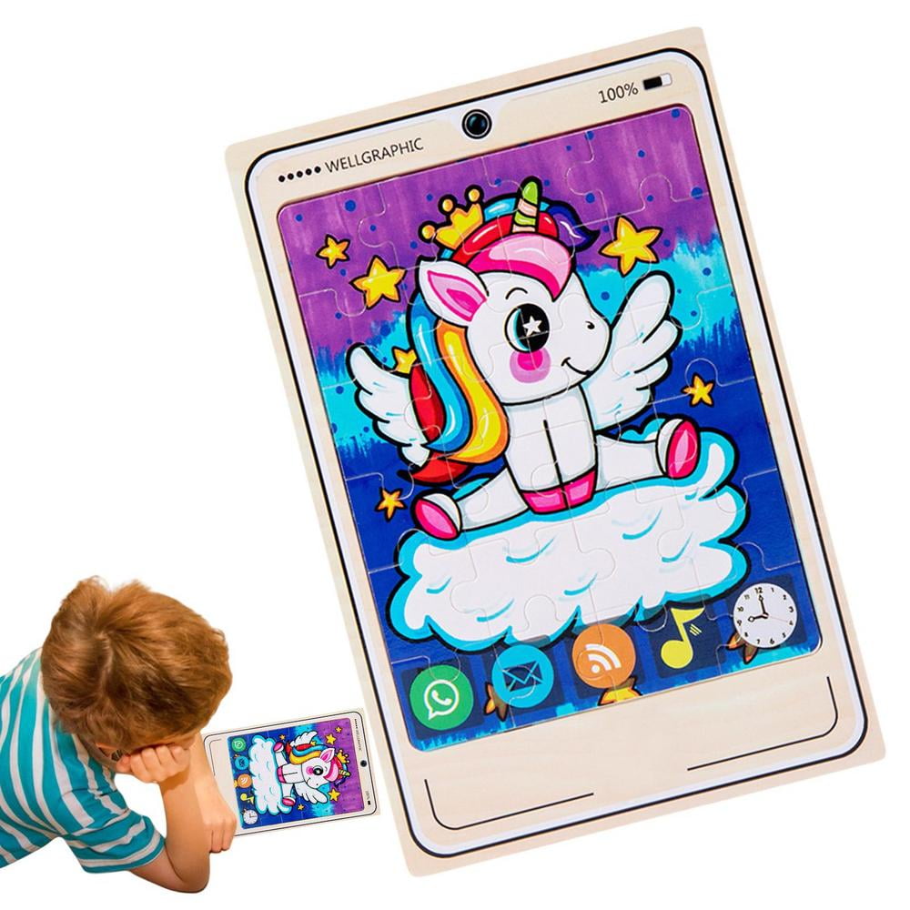 Puzzle Board Blocks Educational Cell Phone Puzzle Educational Toys Cell ...