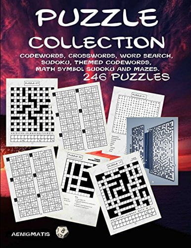 Pre-Owned Puzzle Collection: Codewords, Crosswords, Word Search, Sudoku ...