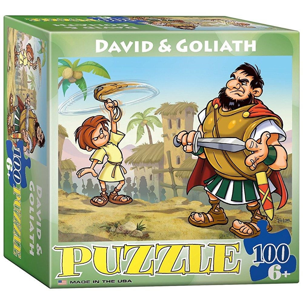 Puzzle-David & Goliath (100 Pieces) - Walmart.com