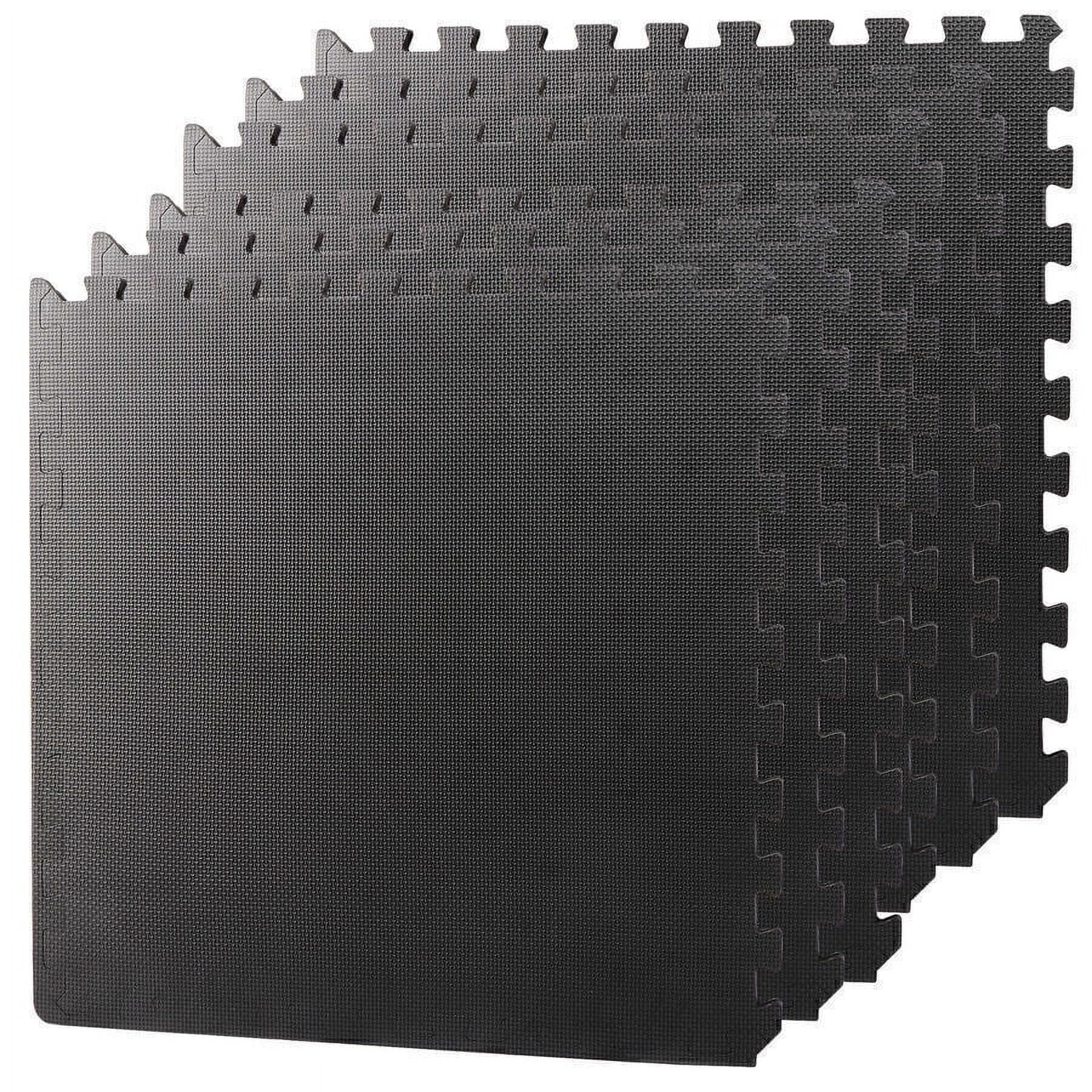 Puzzle Exercise Floor Mat Interlocking EVA Foam Tile 6 Piece - Walmart.com
