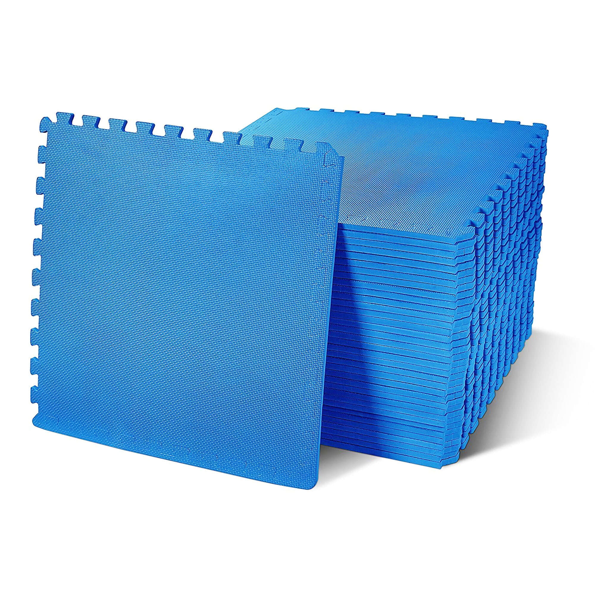 Puzzle Exercise Mat with EVA Foam Interlocking Tiles for MMA, Exercise ...