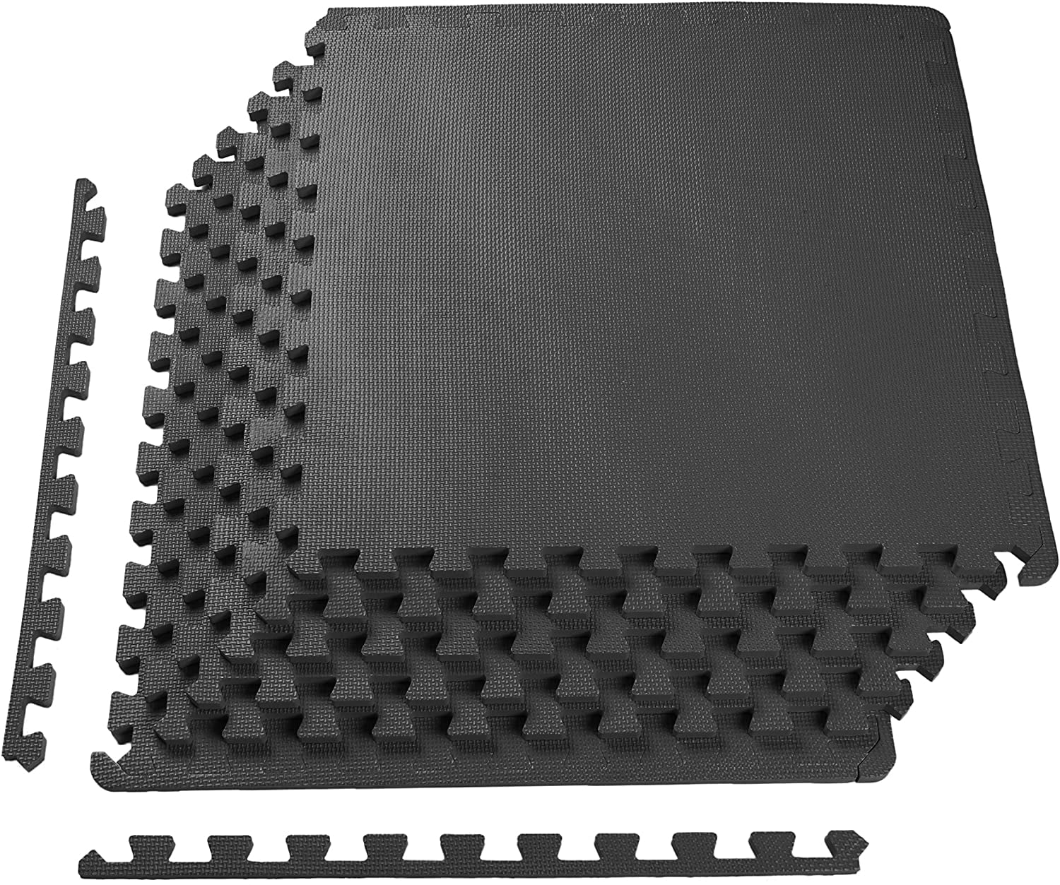 Puzzle Exercise Mat with EVA Foam Interlocking Tiles for MMA, Exercise ...