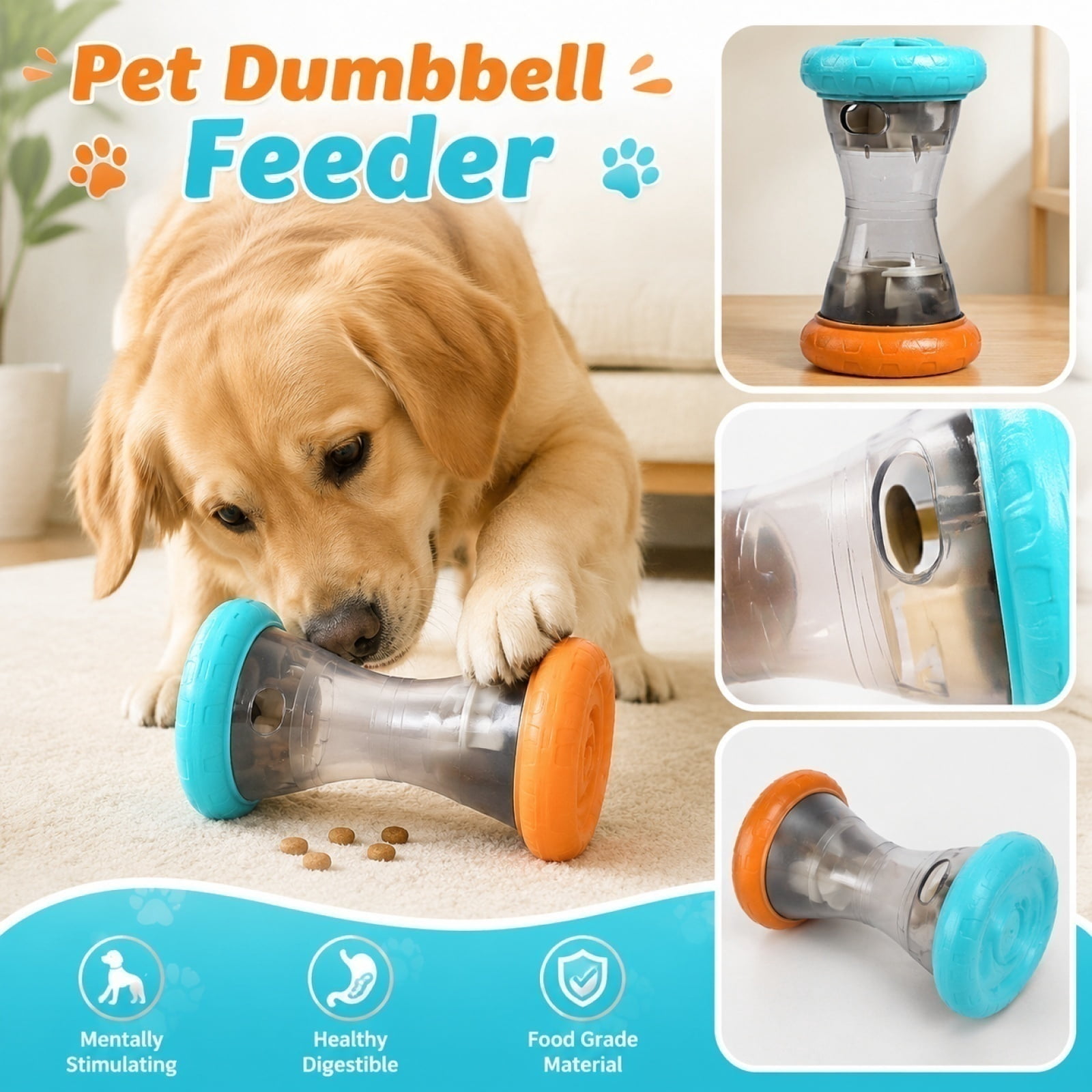 Puzzle Feeder, Dog Puzzle Toys, Dog Enrichment, Separation Relaxation ...