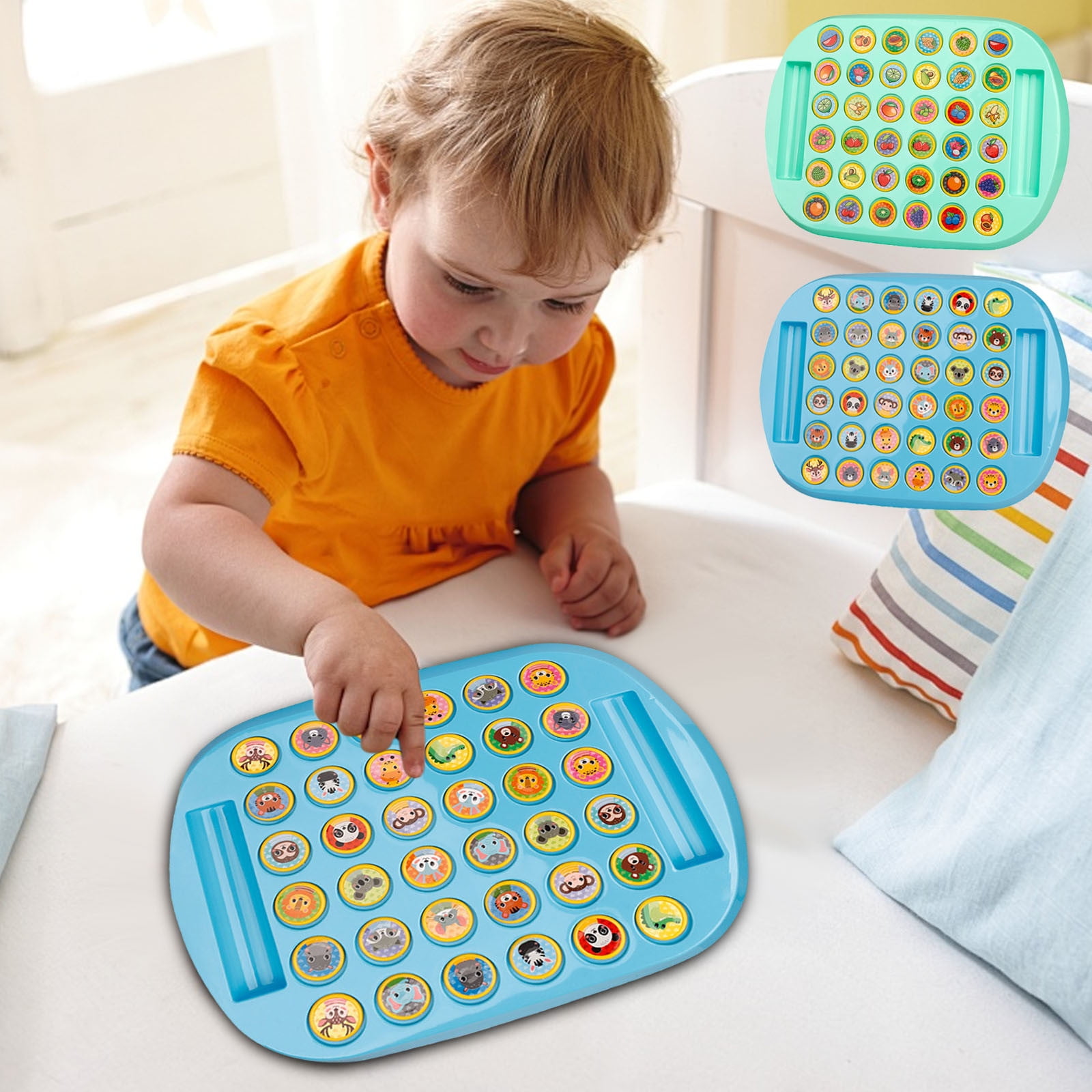 Puzzle Flip Matching Game | Two-Player Elimination Board Game | Memory ...