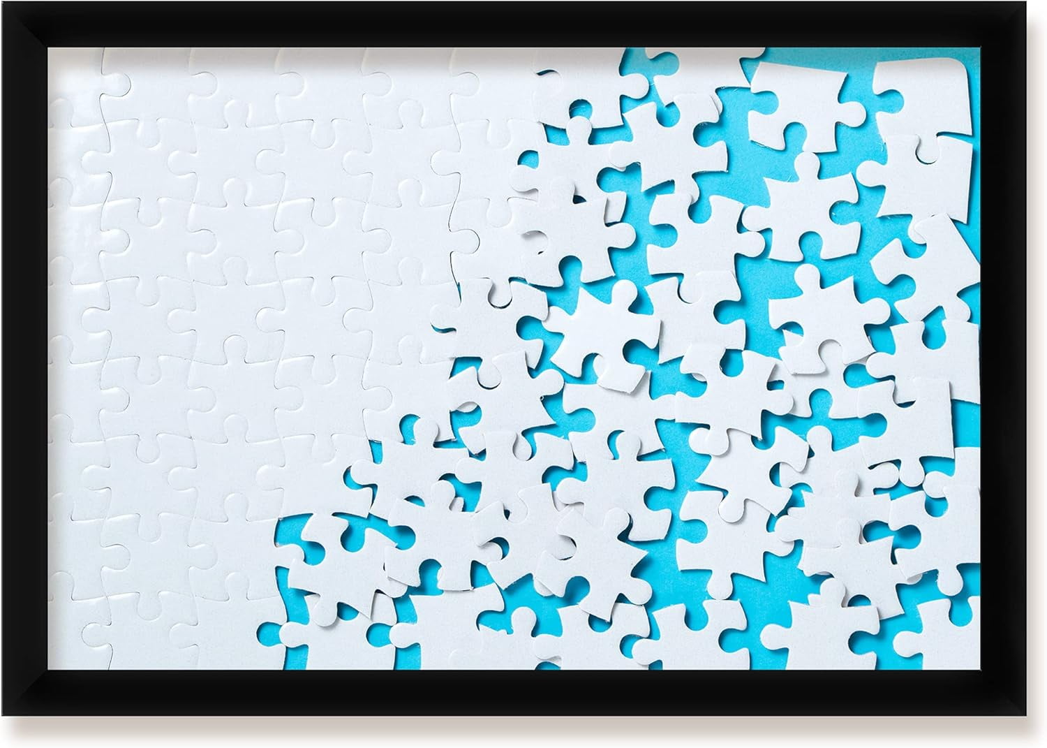 Puzzle Frame, Wall Display Protector for Completed Jigsaw Puzzles ...