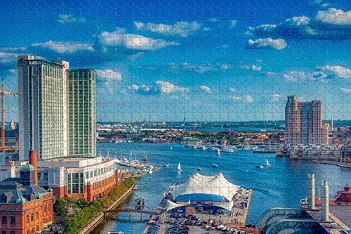 Puzzle Fun for Adults Baltimore Harbor USA for Players Who Like to ...