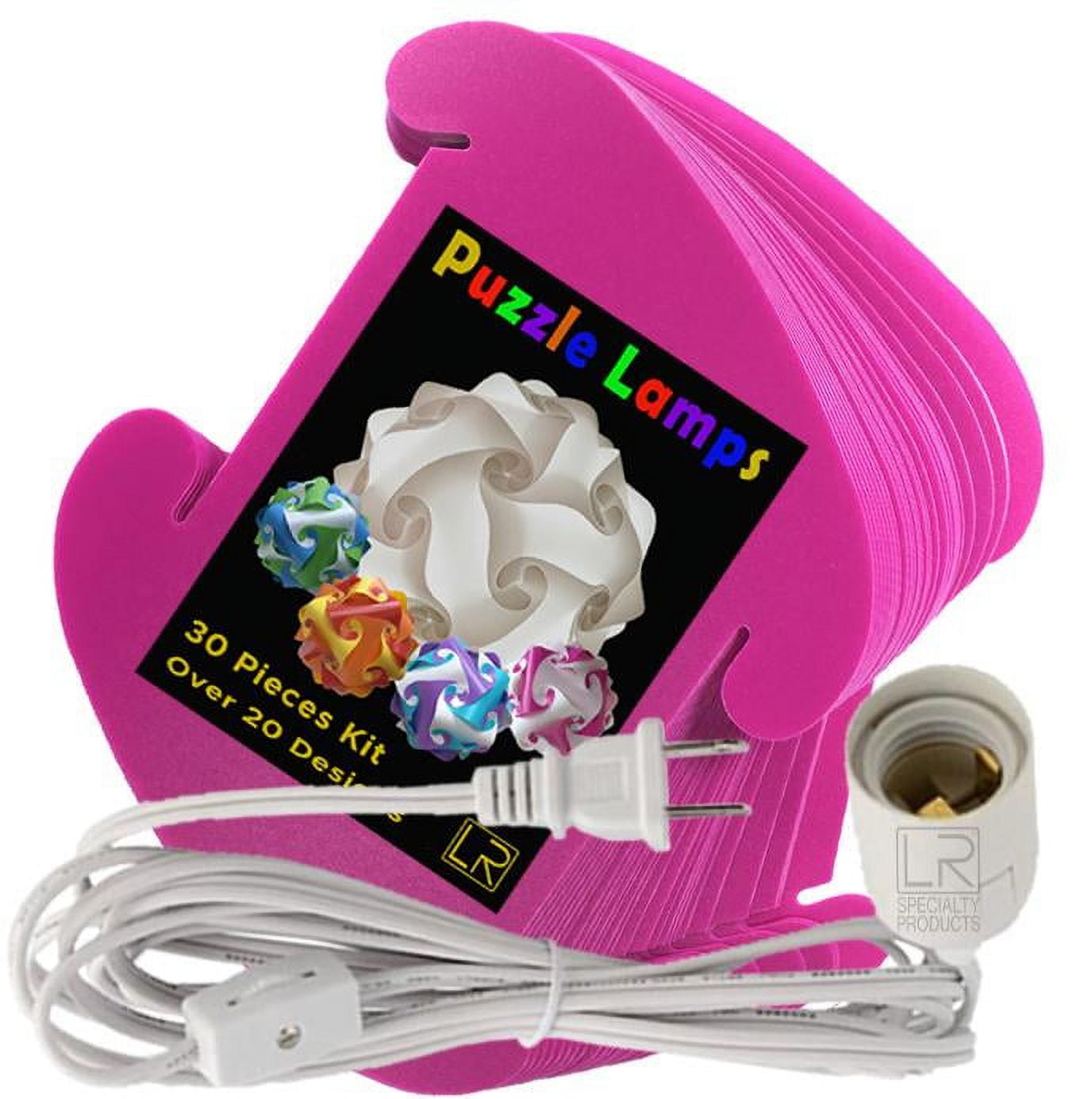Innovative 3D Puzzle Lamps, Customizable 30-Piece Jigsaw Light Kit with ...