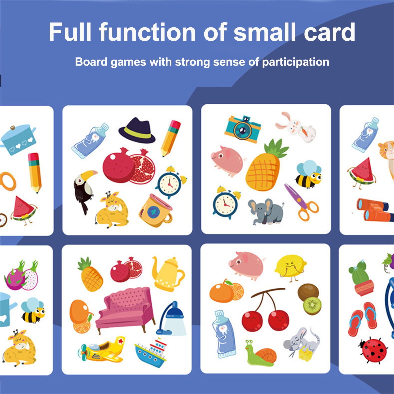 Puzzle Matchs Game 2021 New Card Board Games For Family Night Find The ...