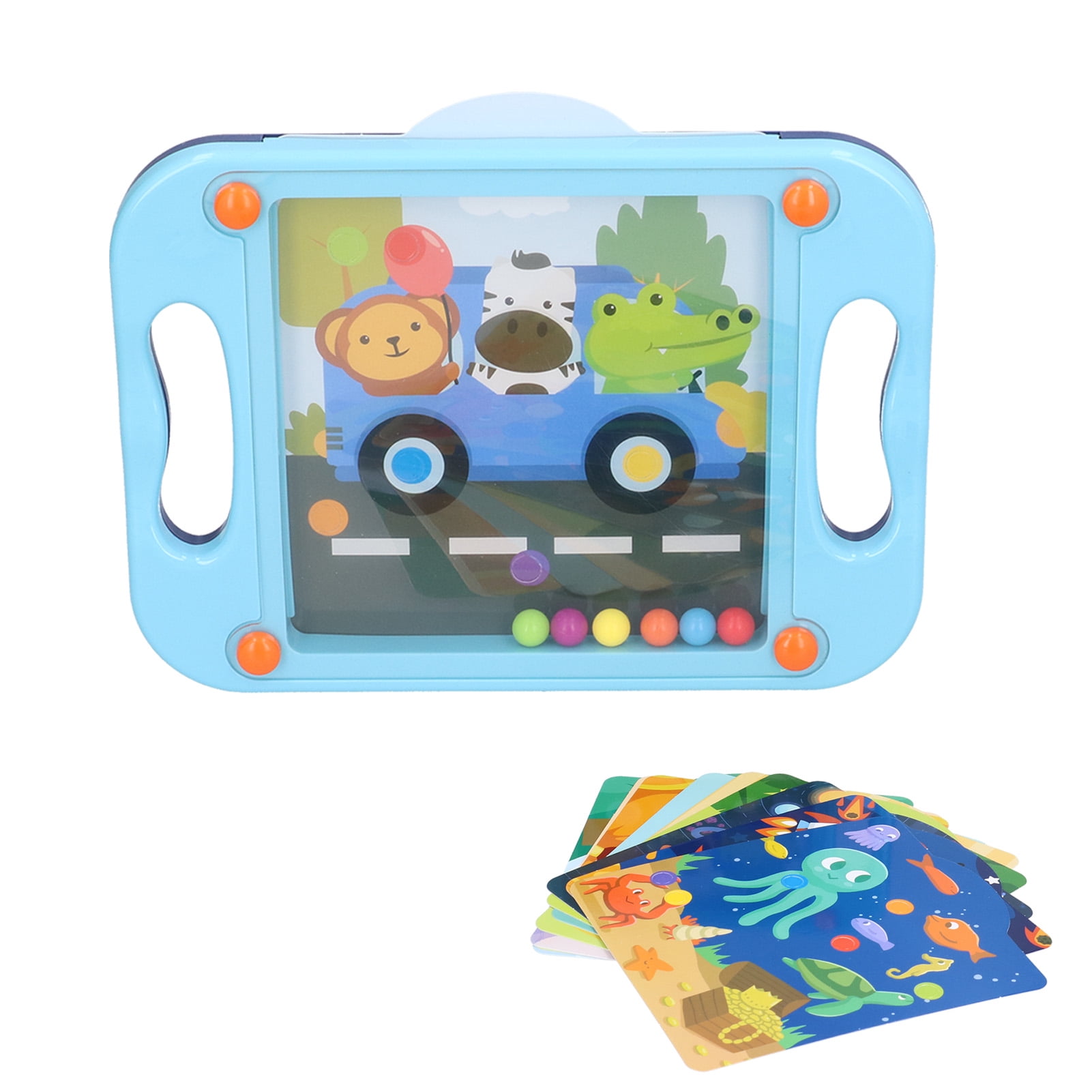 Puzzle Maze Toy, Plastic Beads Game Leading Bead Maze Puzzle Handheld ...