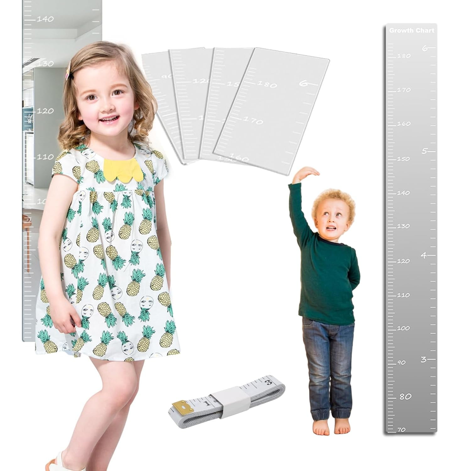 Puzzle Mirror Growth Chart, Growth Chart Mirror for Kids, Puzzle Piece ...