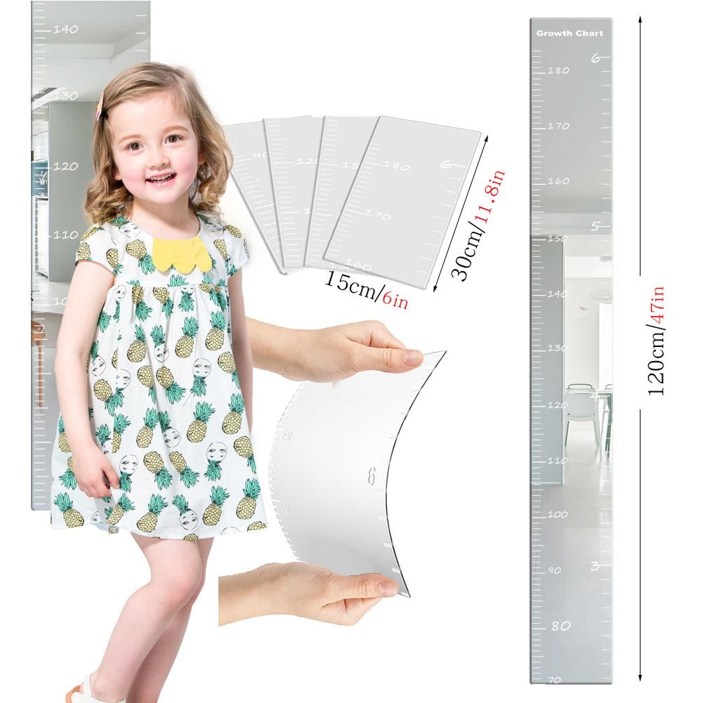 Puzzle Mirror Growth Chart, Mirror Growth Chart For Wall, Growth Chart Mirror For Wall, Chart ...
