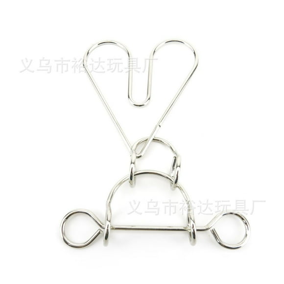 Metal Ring Puzzle Solution