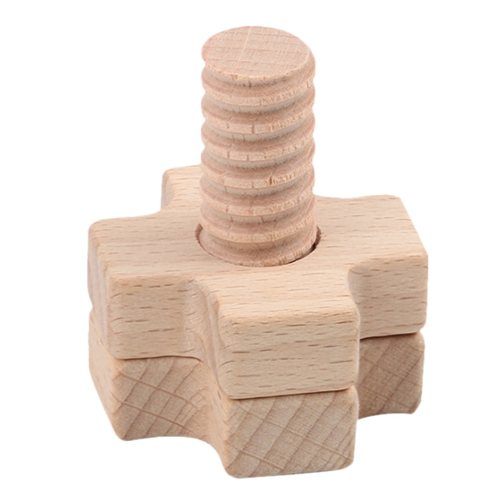 Puzzle Stacker Toy Toys for Kids Screw Toy Geometry Matching Blocks to ...