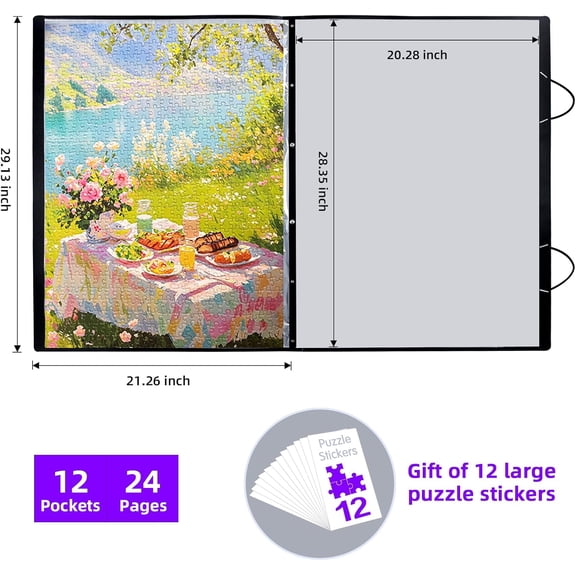 Puzzle Storage Folder