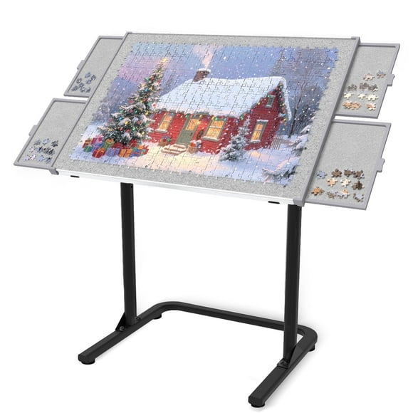 Folding Puzzle Table