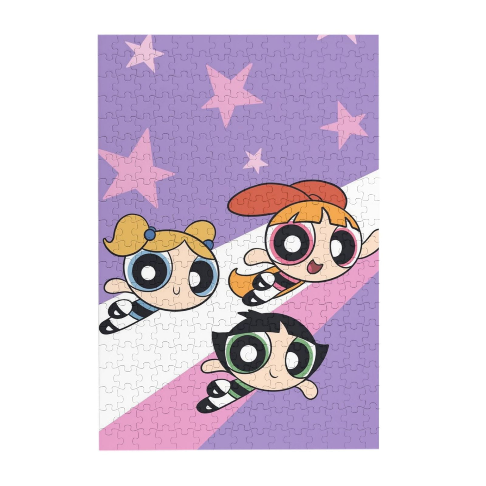 Puzzle The Powerpuff Gi-Rls 300-Piece Wooden Jigsaw Puzzle For Family ...