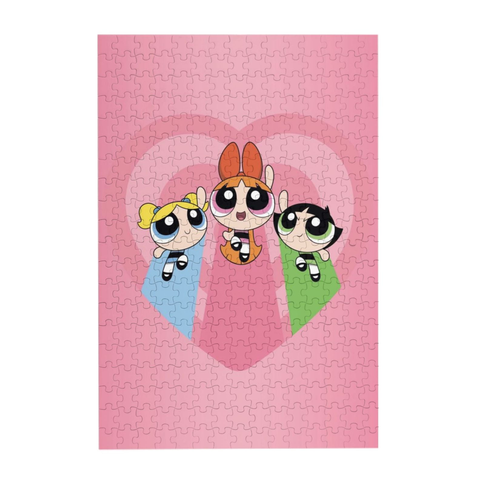 Puzzle The Powerpuff Gi-Rls 300-Piece Wooden Jigsaw Puzzle For Family ...