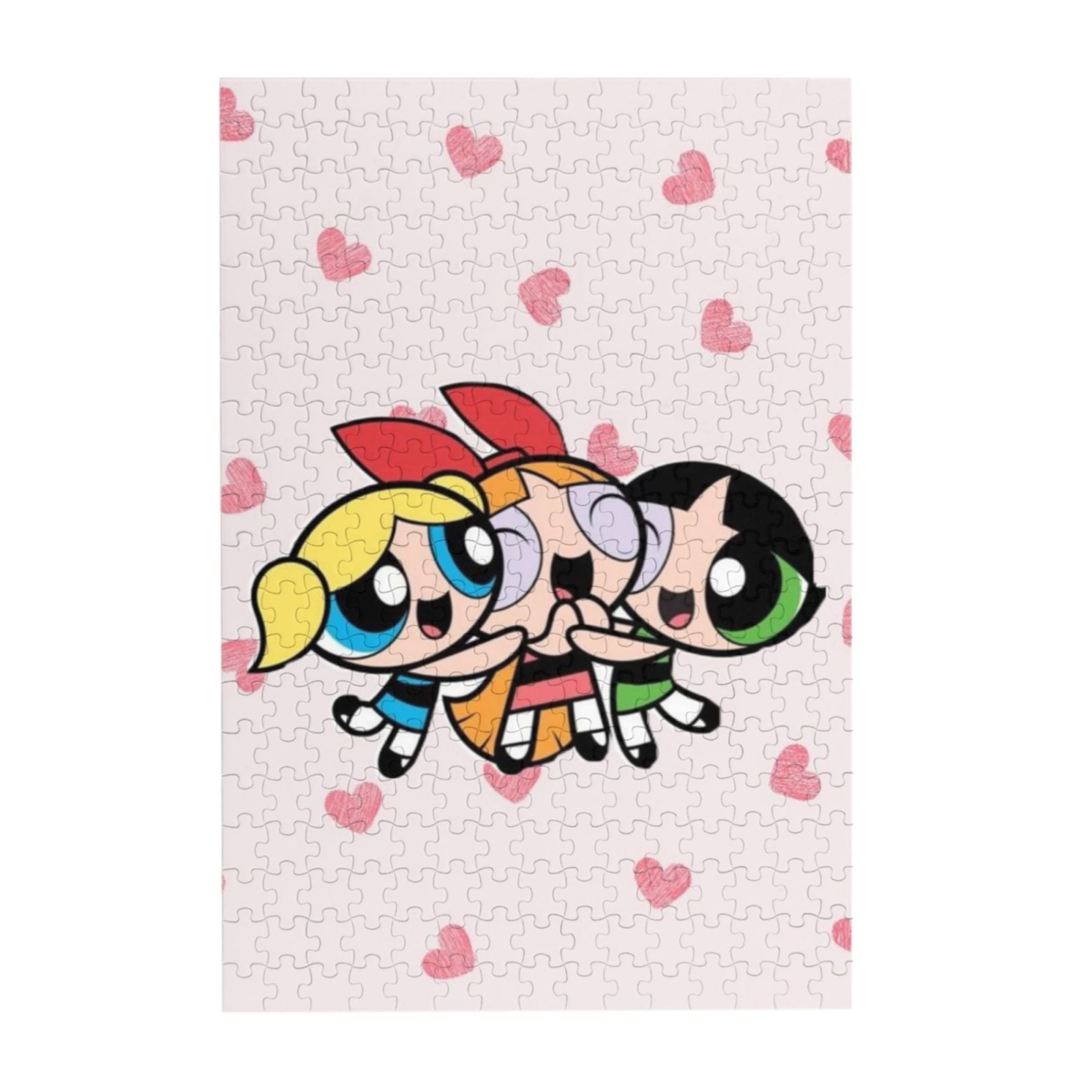 Puzzle The Powerpuff Gi-Rls 300-Piece Wooden Jigsaw Puzzle For Family ...