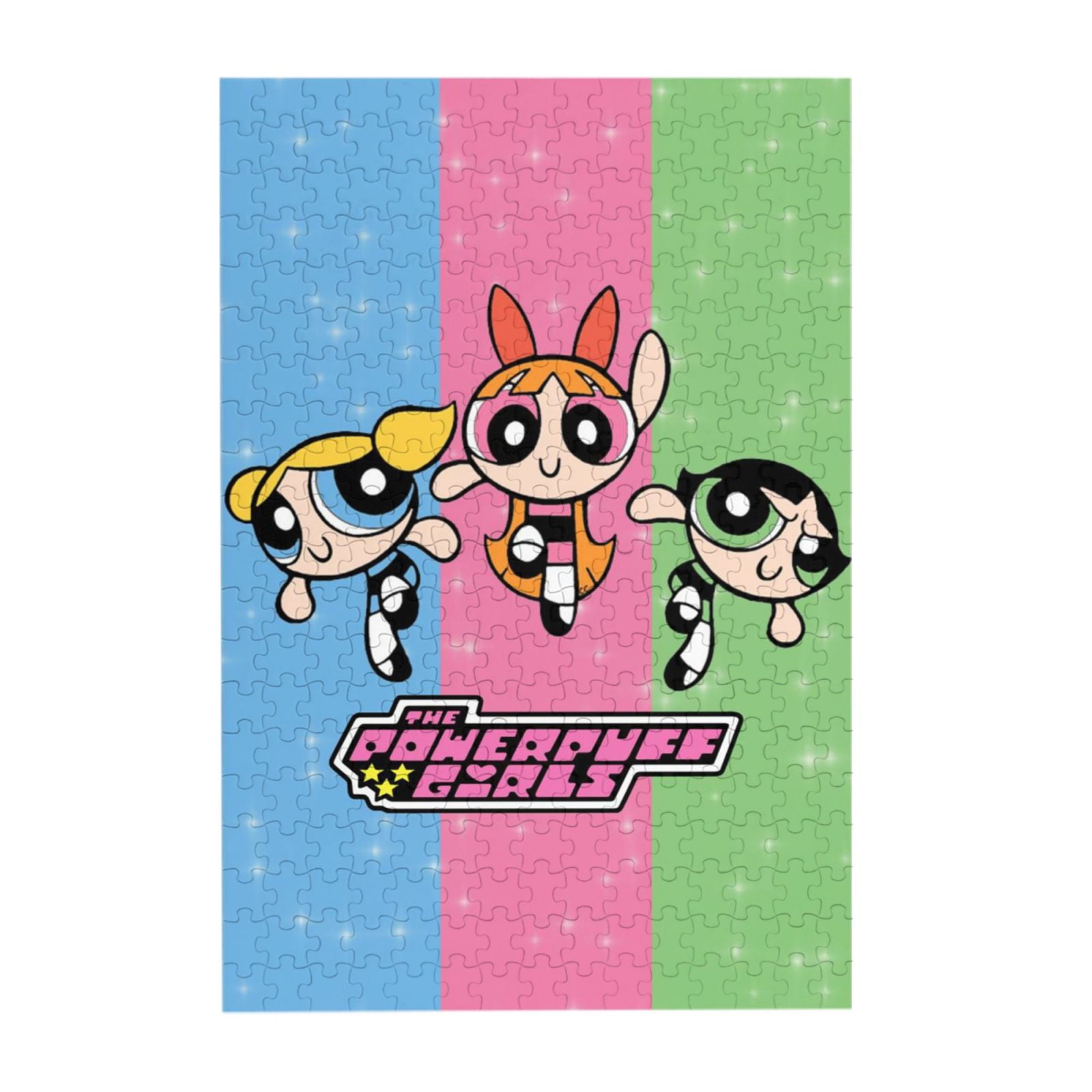 Puzzle The Powerpuff Gi-Rls 300-Piece Wooden Jigsaw Puzzle For Family ...