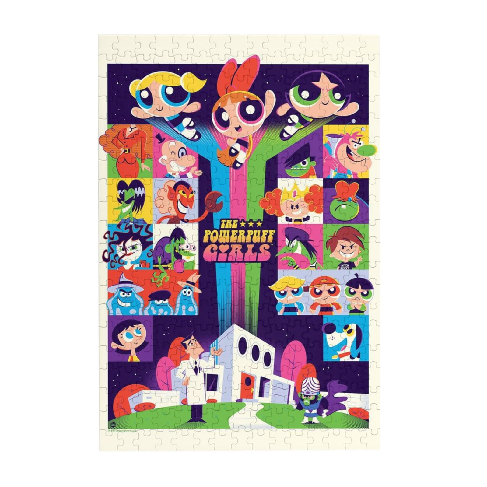Puzzle The Powerpuff Gi-Rls 300-Piece Wooden Jigsaw Puzzle For Family ...