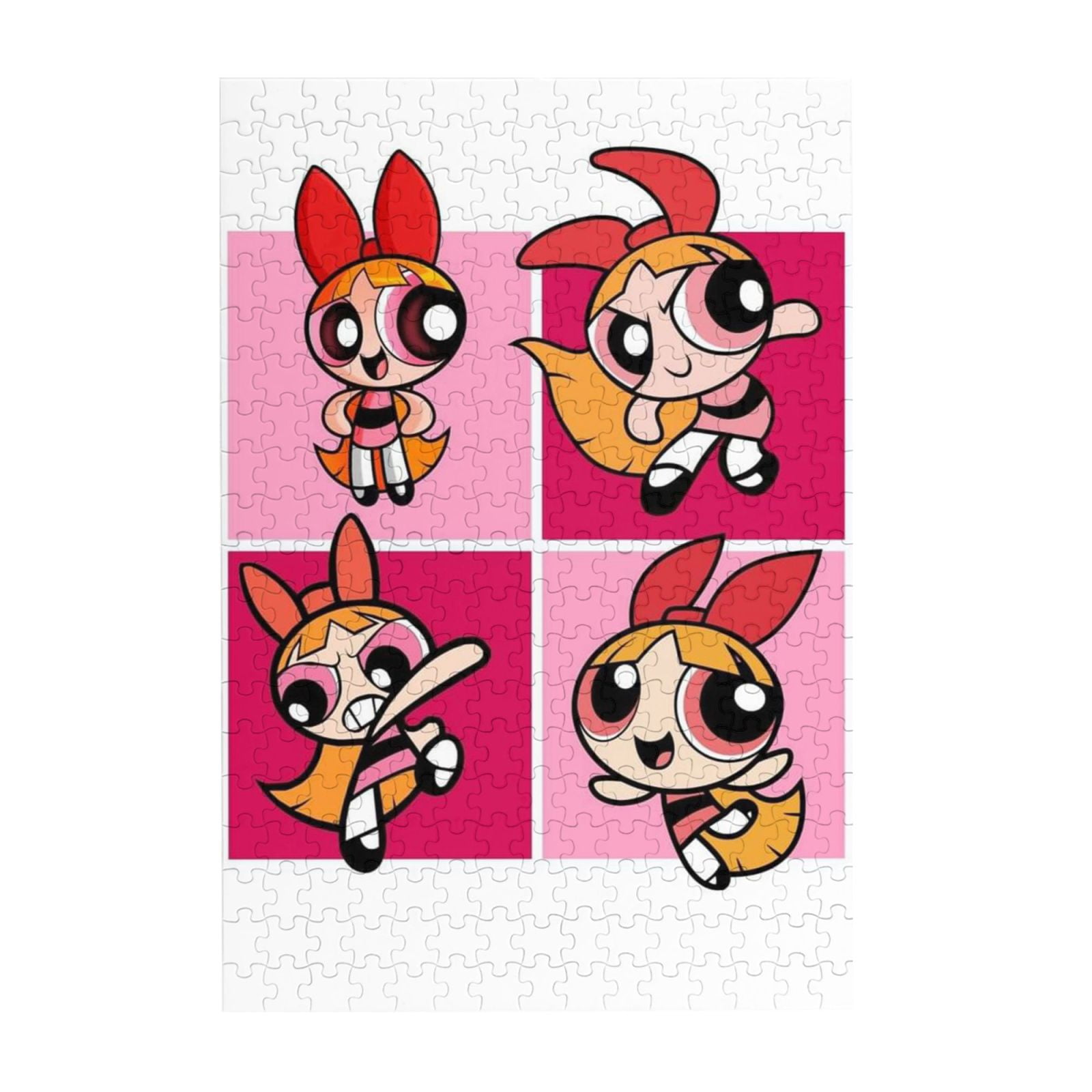 Puzzle The Powerpuff Gi-Rls 300-Piece Wooden Jigsaw Puzzle For Family ...