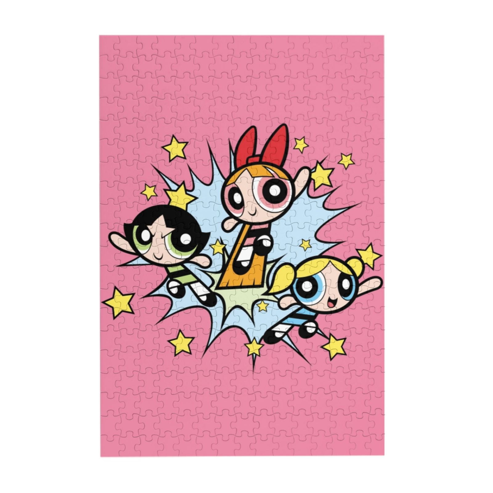 Puzzle The Powerpuff Gi-Rls 300-Piece Wooden Jigsaw Puzzle For Family ...