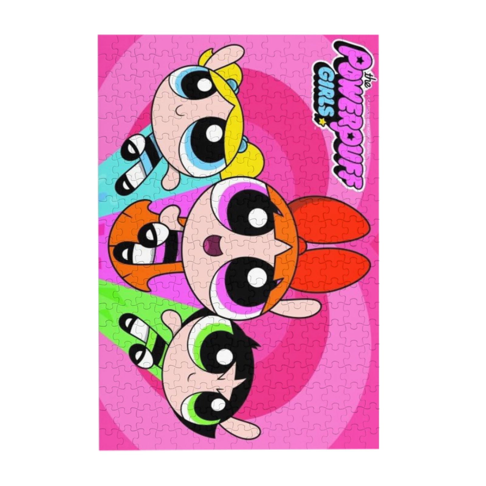 Puzzle The Powerpuff Gi-Rls 300-Piece Wooden Jigsaw Puzzle For Family ...