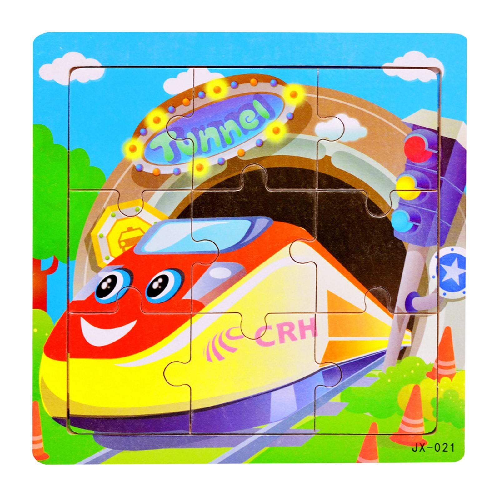 Puzzle Toys,Wooden Educational Puzzle for Kids Ages 3-7,Preschool ...