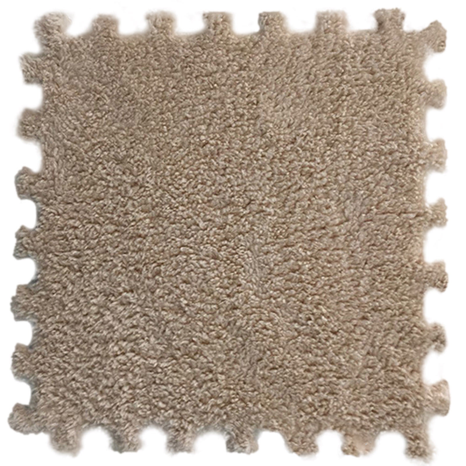 Puzzle Velvet Carpet Mat, Fluffy Interlocking Foam Carpet Tile with ...