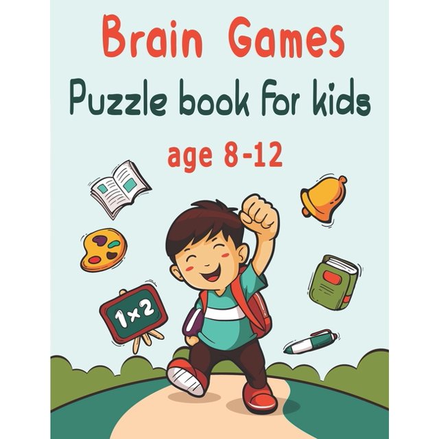 Puzzle book for kids age 8-12: Word search, Sudoku, Word Scramble ...