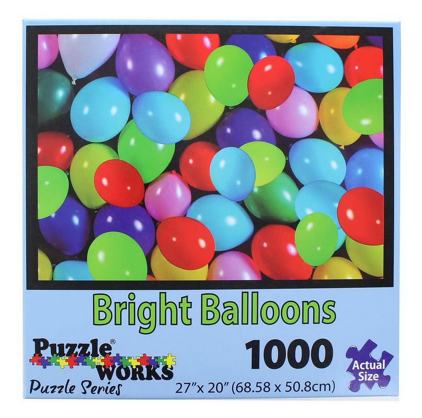 PuzzleWorks 1000 Piece Jigsaw Puzzle | Balloons - Walmart.com