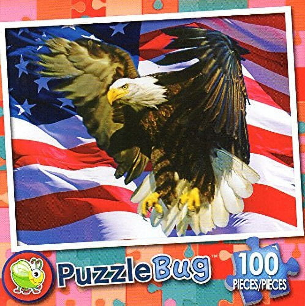 Puzzlebug American Eagle 100 Piece Jigsaw Puzzle - Walmart.com