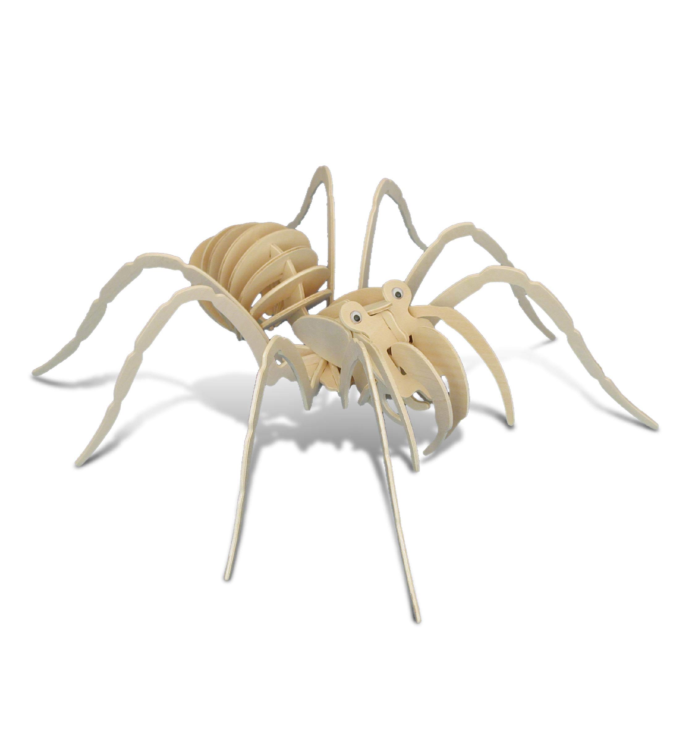 Puzzled 3D Puzzle Tarantula IFF17 Spider Wood Craft Model Kit, Fun ...