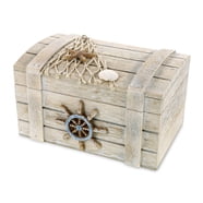 CoTa Global Aqua Sky Relax Wooden Box - Small Handcrafted Nautical ...