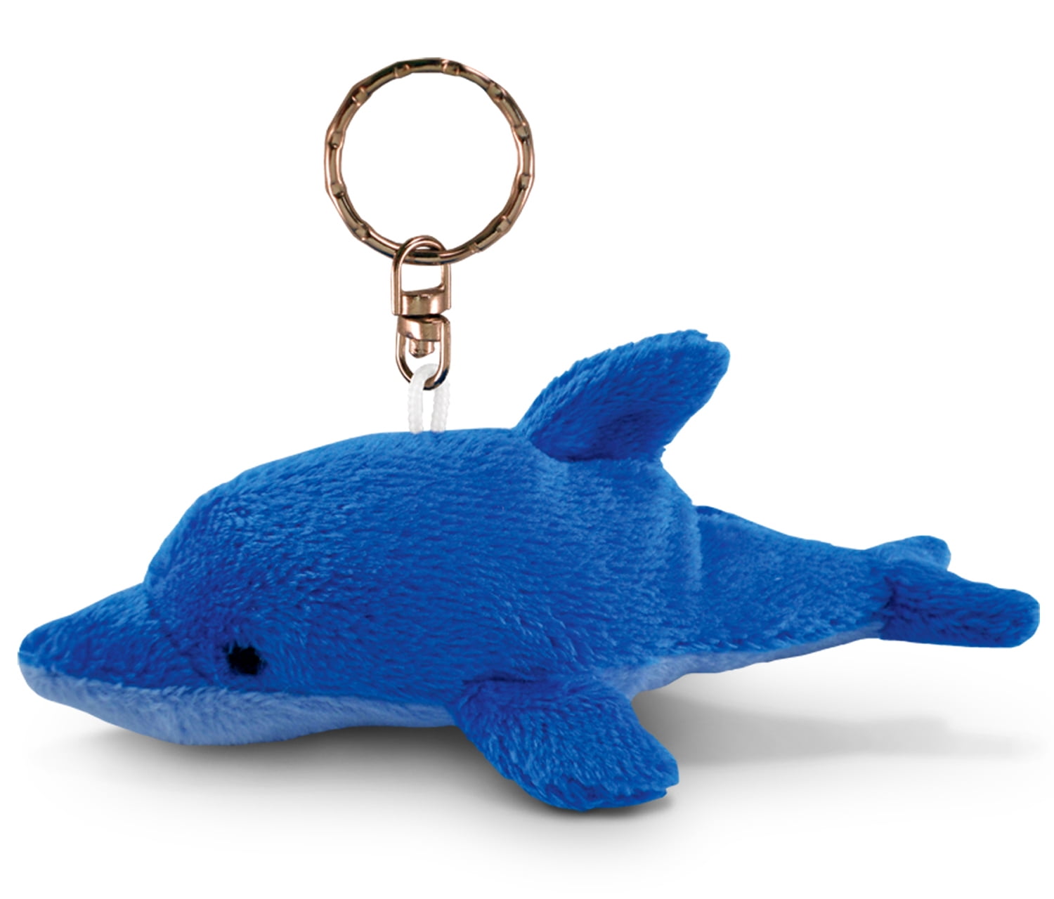 Puzzled Dolphin Plush Keychain Stuffed Animal Toy - 4 inches - Walmart.com