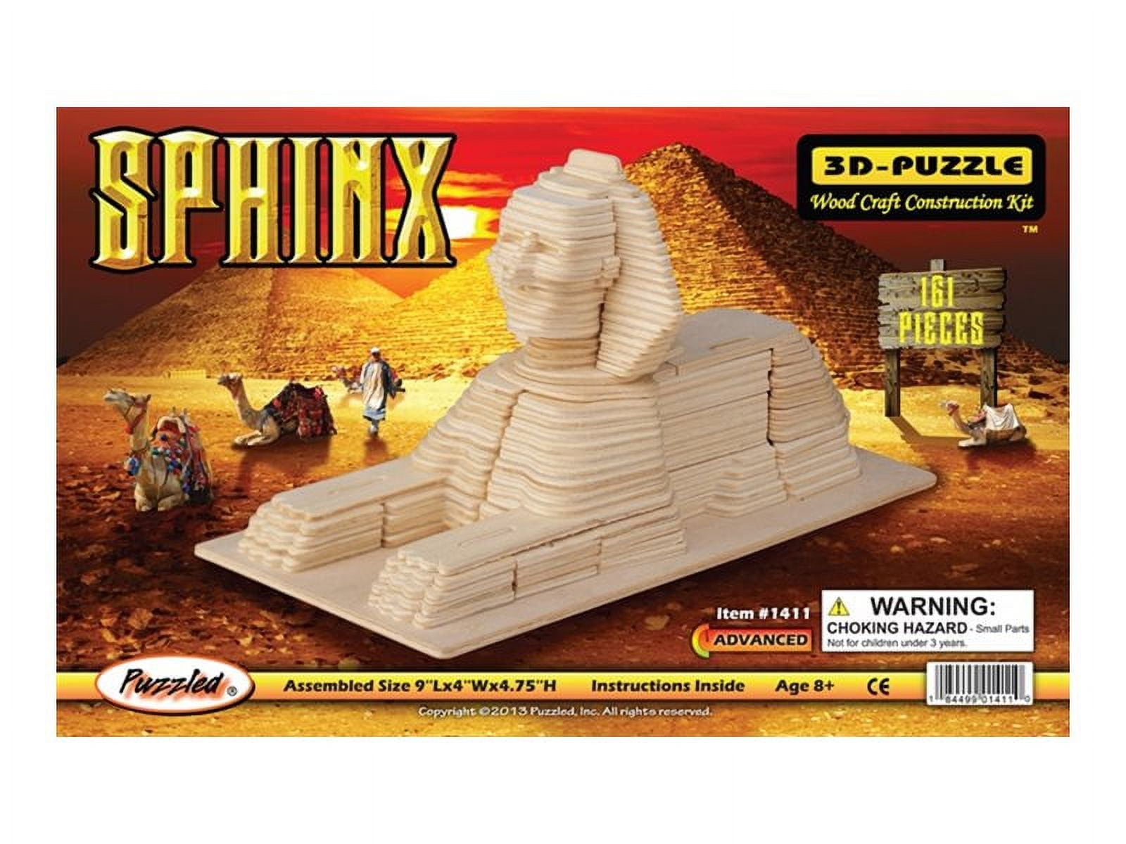 Puzzled - Sphinx - 3D Jigsaw Puzzle - 161 Pieces - Walmart.com