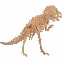 Puzzled Train 3D Puzzle Wood Craft Construction Kit - Walmart.com