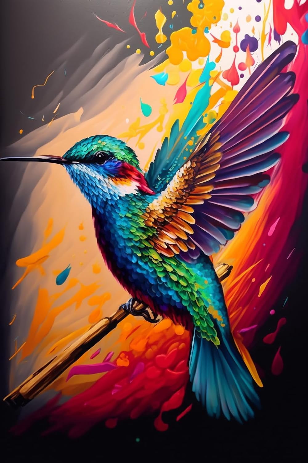 Puzzles 1000 Colorful Hummingbird - Relieving Games for Everyone ...