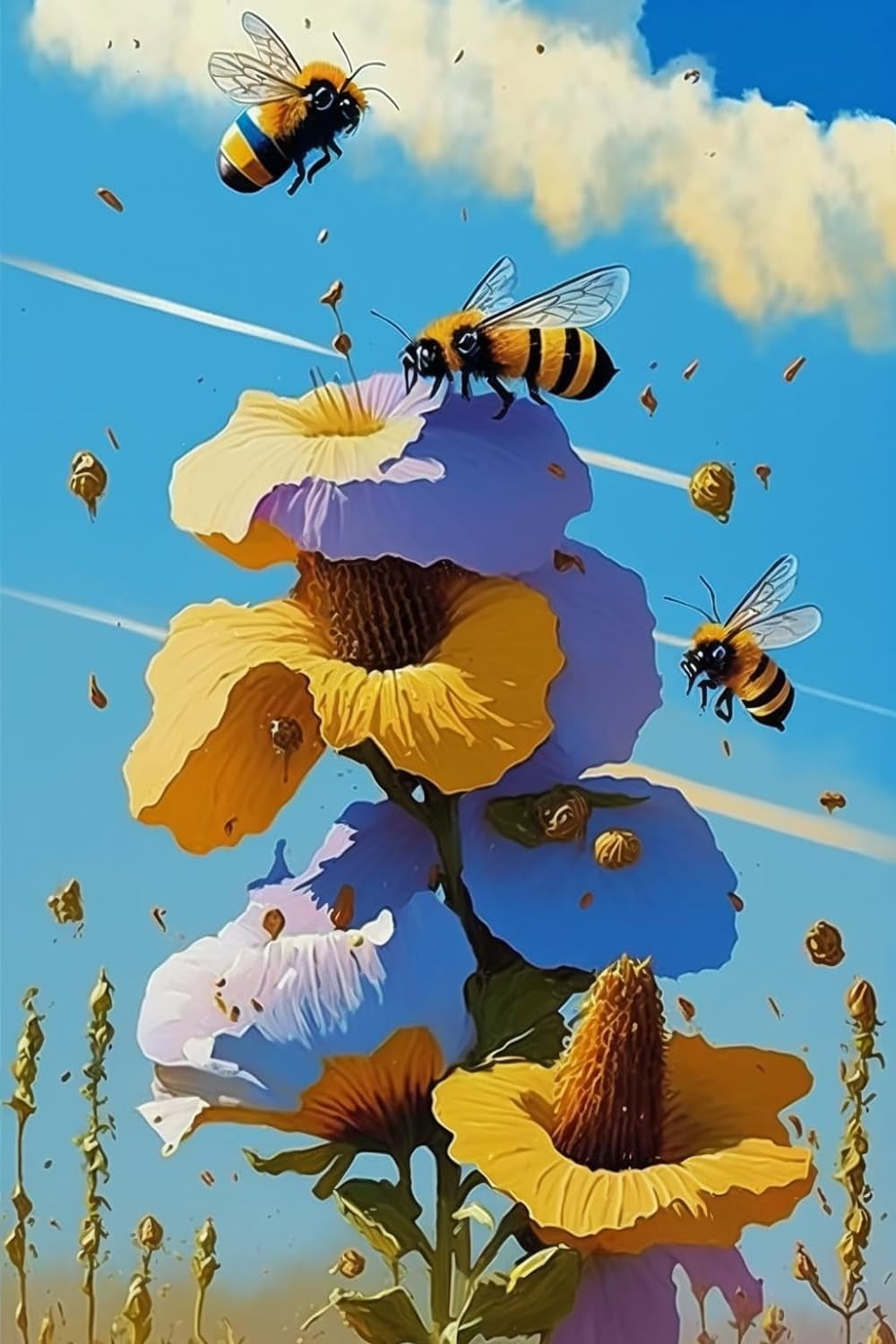 Puzzles 1000 Honey Bee - Relieving Games for Everyone-Perfectly for ...