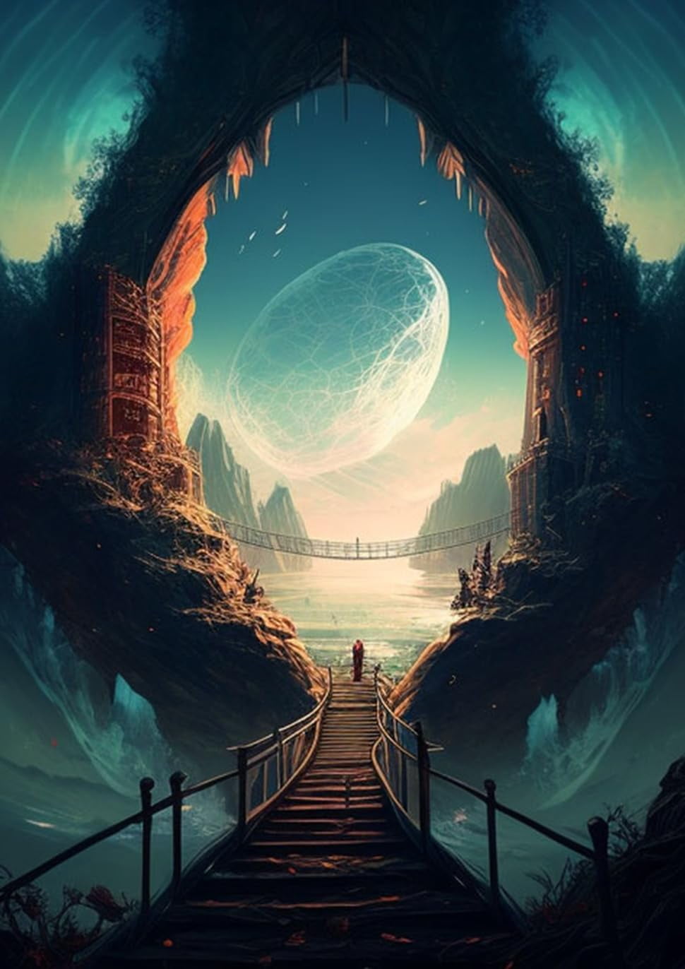 Puzzles 500 Abstract Art Strange World - Educational Intellectual ...