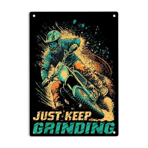 Puzzles 500 PCS Dirt Bike Racing Motocross Racing Just Keep Grinding s, Funny Dirt Bike Rider ...