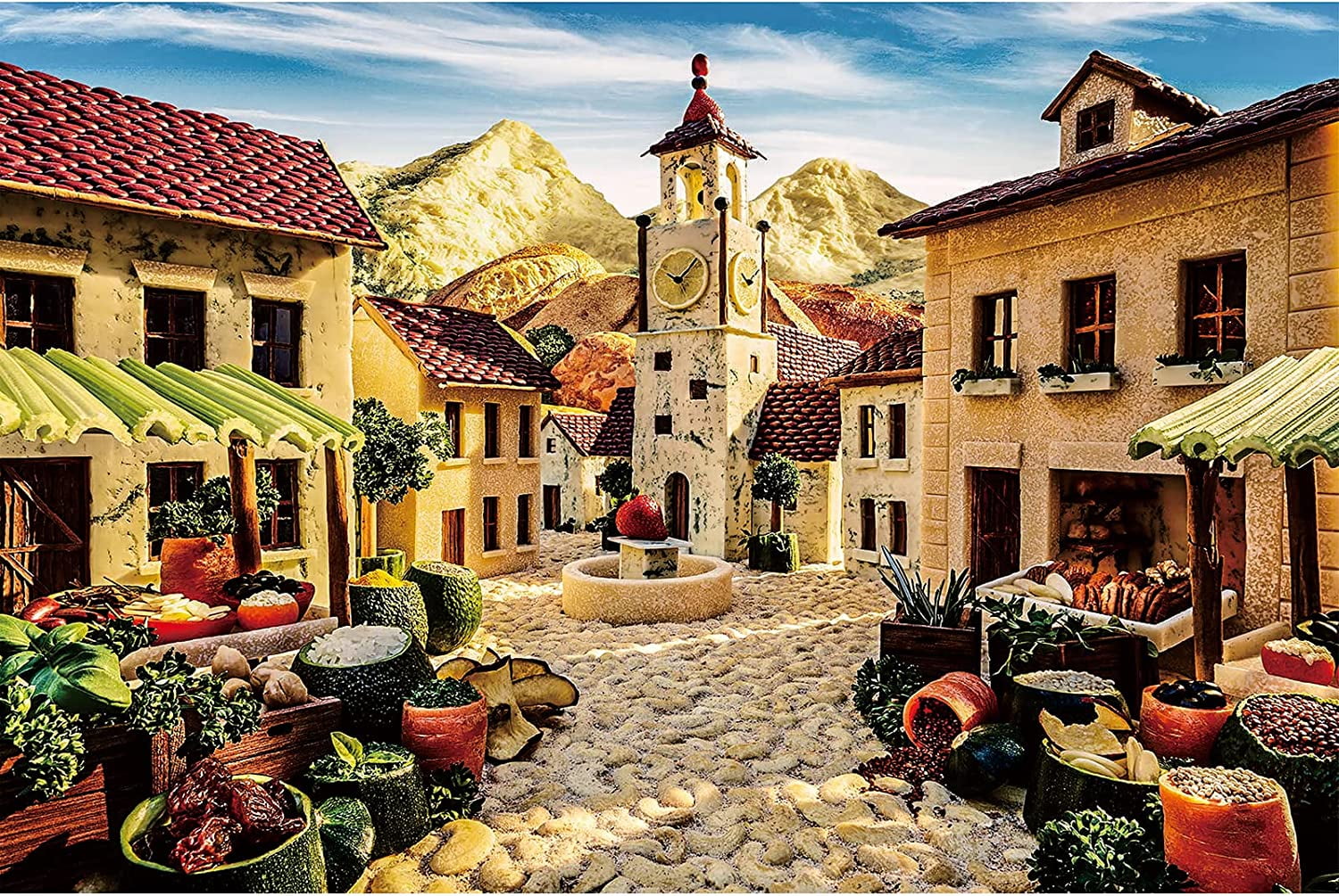 Puzzles 500 PCS Jigsaw Puzzle - Dwarf Country2355 Entertainment Toys ...