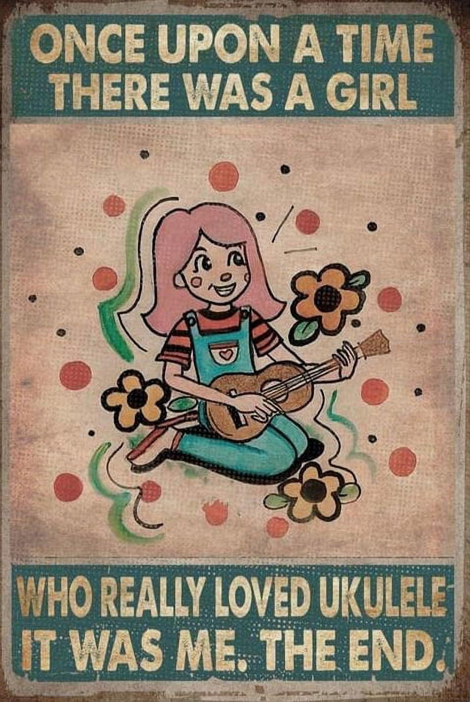 Puzzles for Adult 500 Piece A Girl Loved Ukulele Wooden Jigsaw Puzzle ...