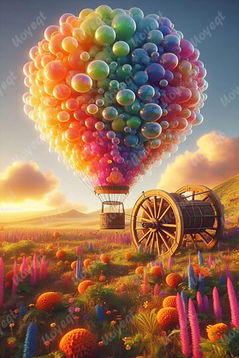 Puzzles for Adults 1000 Pieces A Balloon That Has The Word Balloons On ...