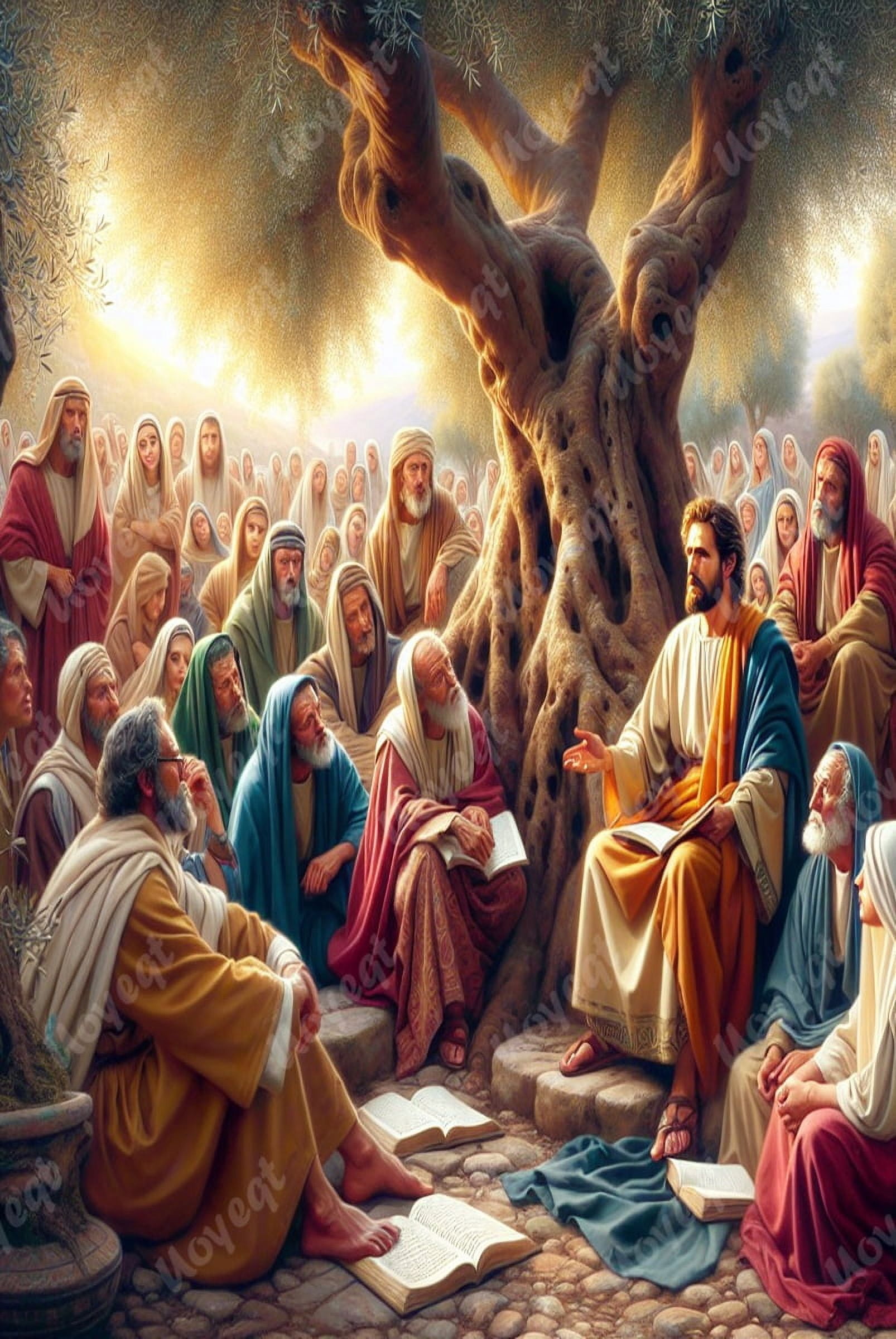 Puzzles for Adults 1500 Pieces Believers Of Jesus Teach Wooden Jigsaw ...