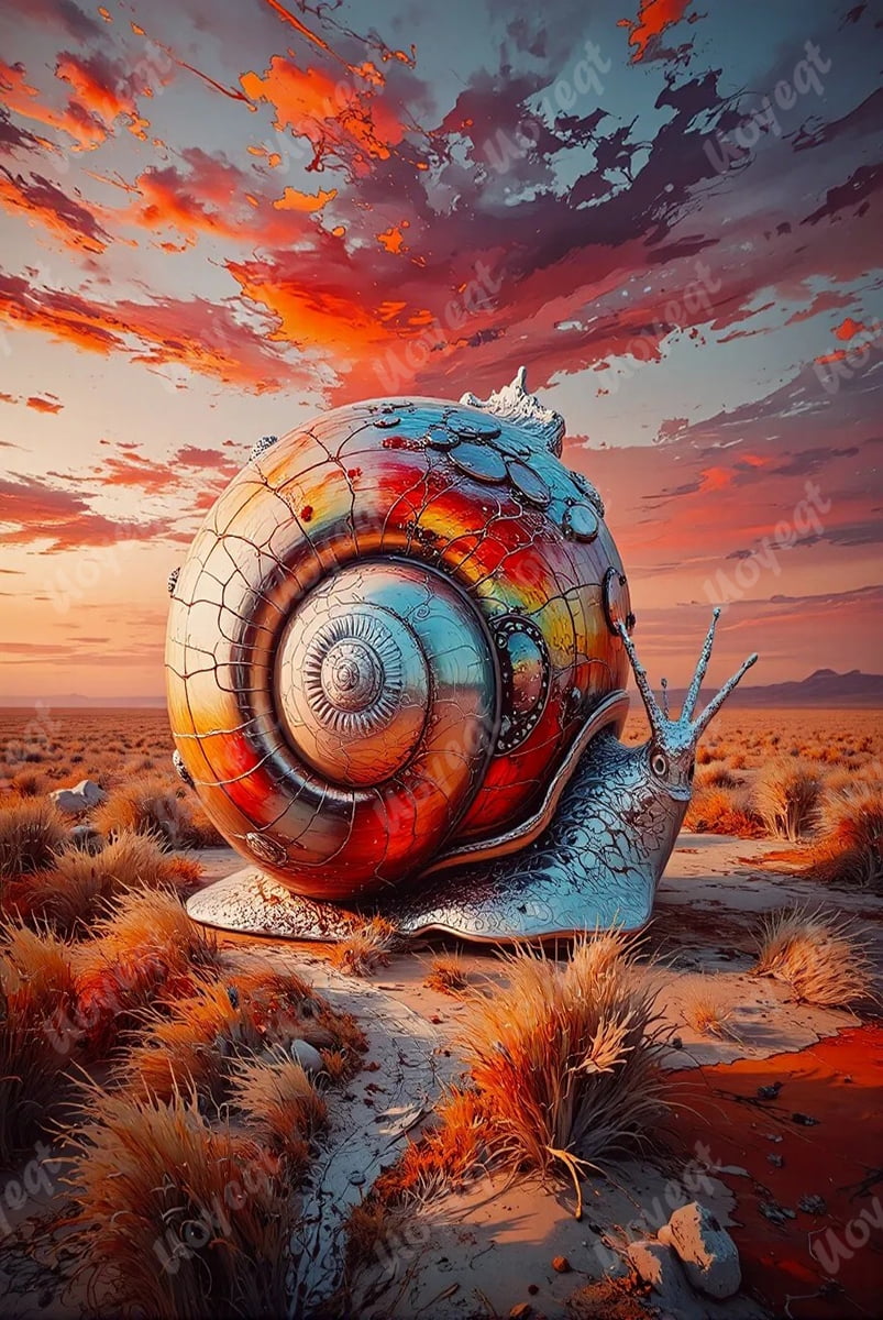 Puzzles for Adults 1500 Pieces Giant Colored Snails Wooden Jigsaw Puzzle Challenging Fun Puzzles ...