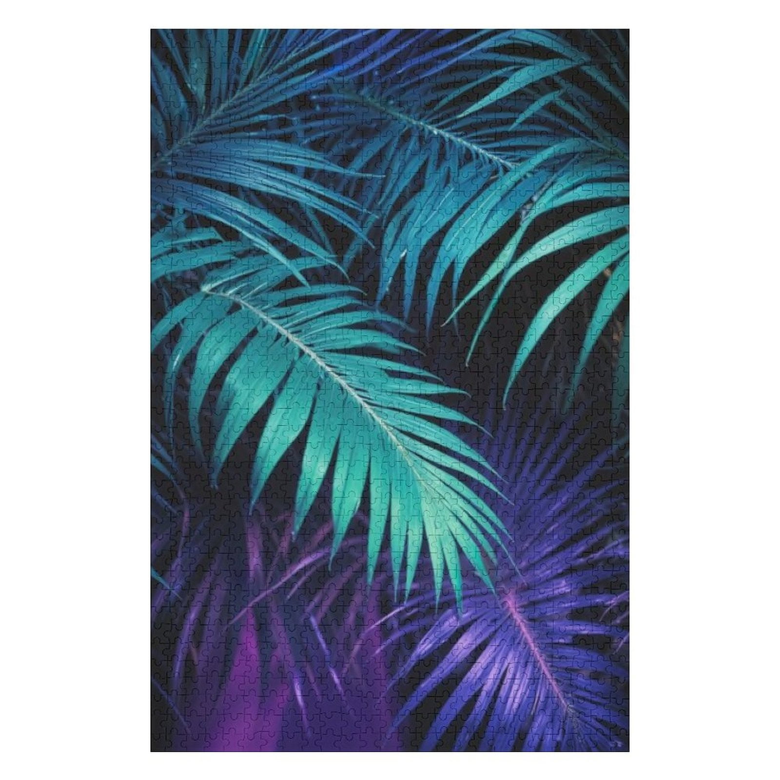 Puzzles for Adults 300 Pieces - Beautiful Palm Tree Vivid Colors Best ...
