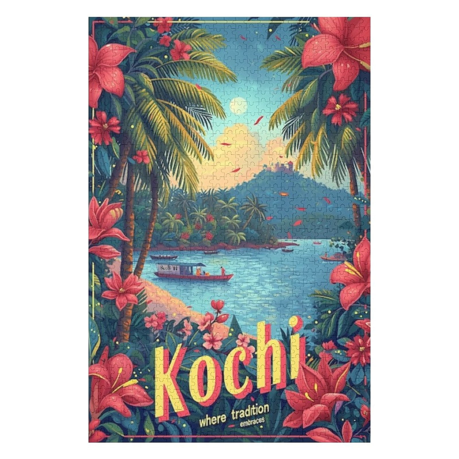 Puzzles for Adults 300 Pieces - Captivating City Open Diverse Cultural ...