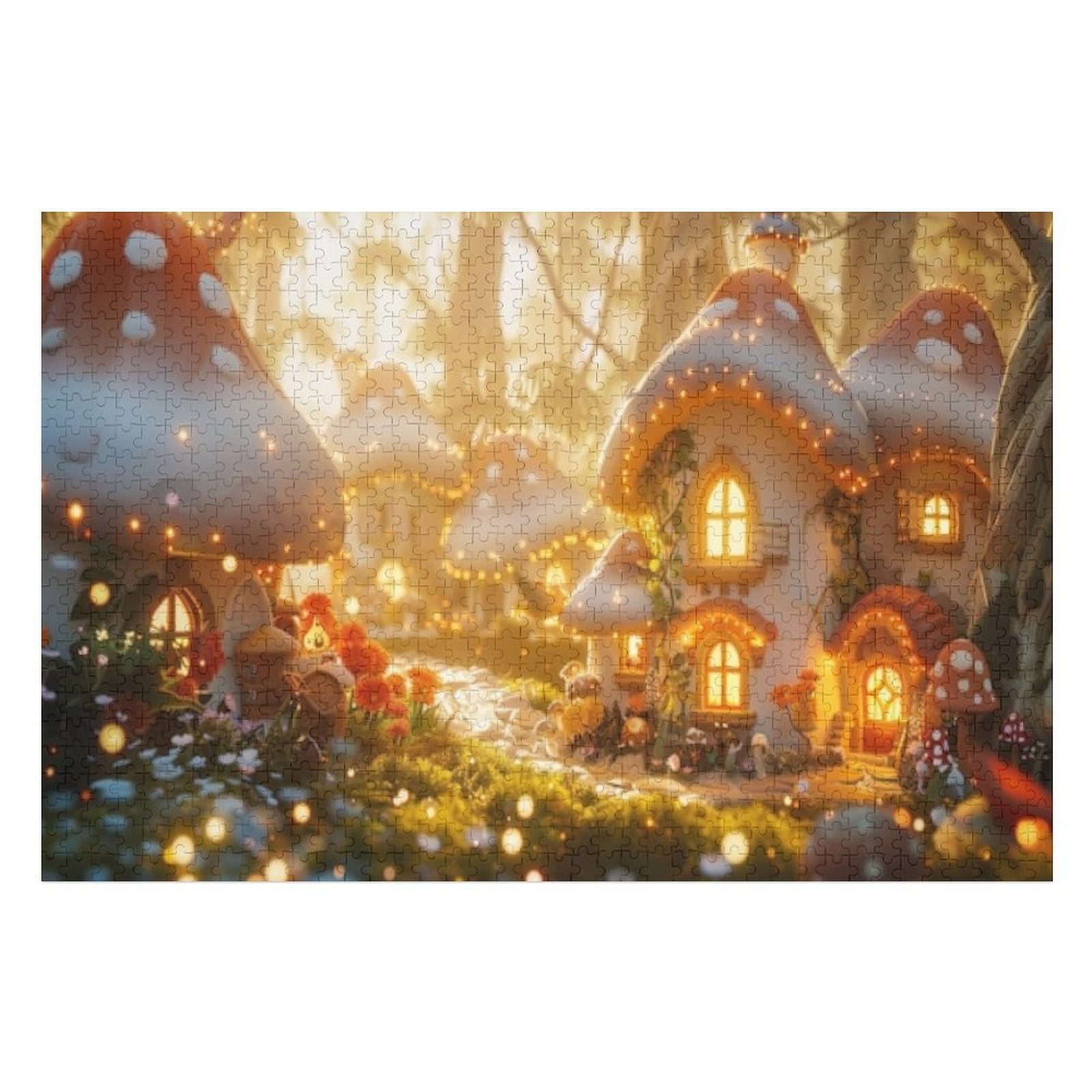 Puzzles for Adults 300 Pieces - Enchanting Fairy Tale Forest With ...