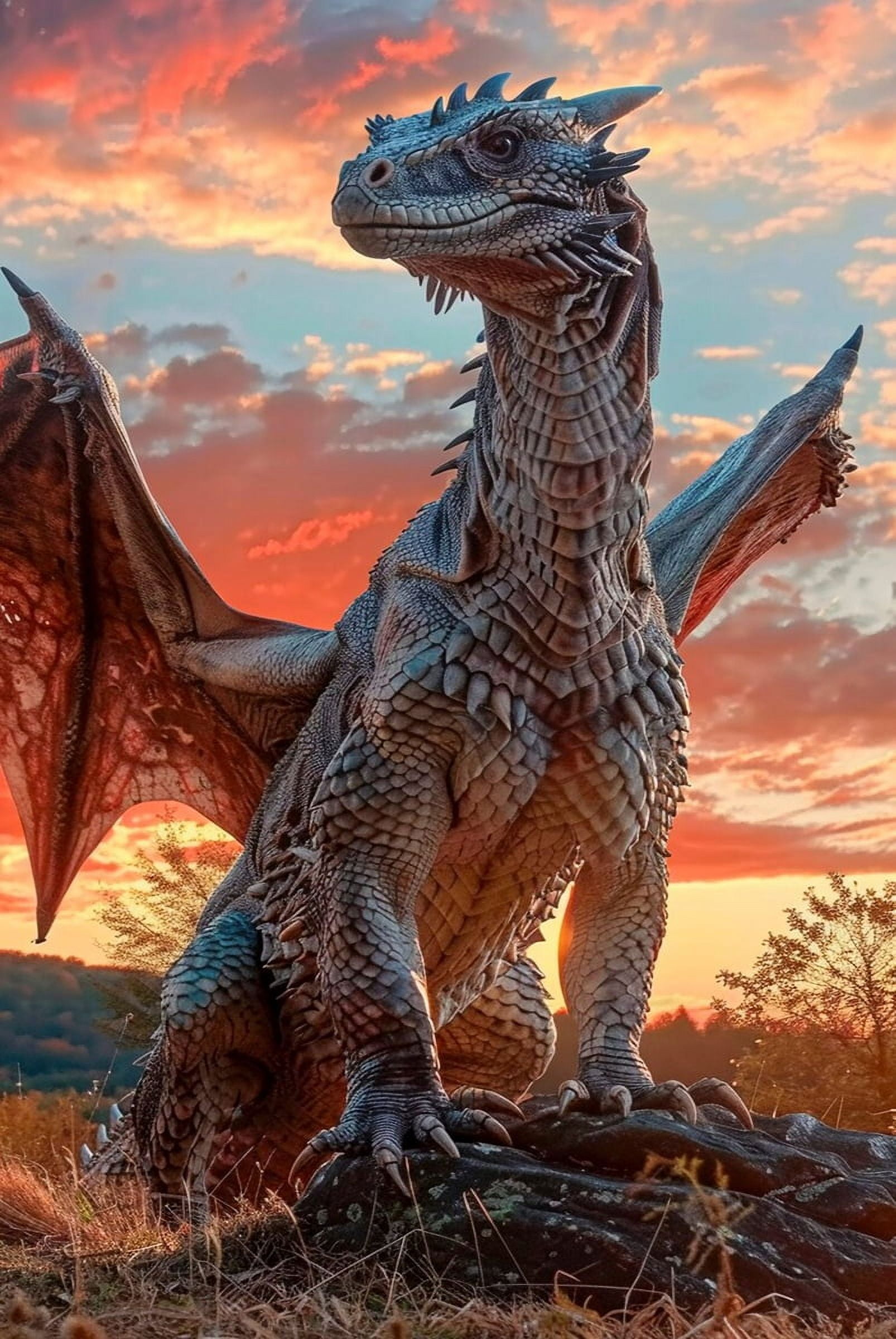 Puzzles for Adults 300 Pieces Fantastic Detailed Dragon Wooden Jigsaw ...